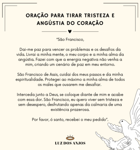 5 Orações Para Tirar Tristeza E Angústia Do Coração